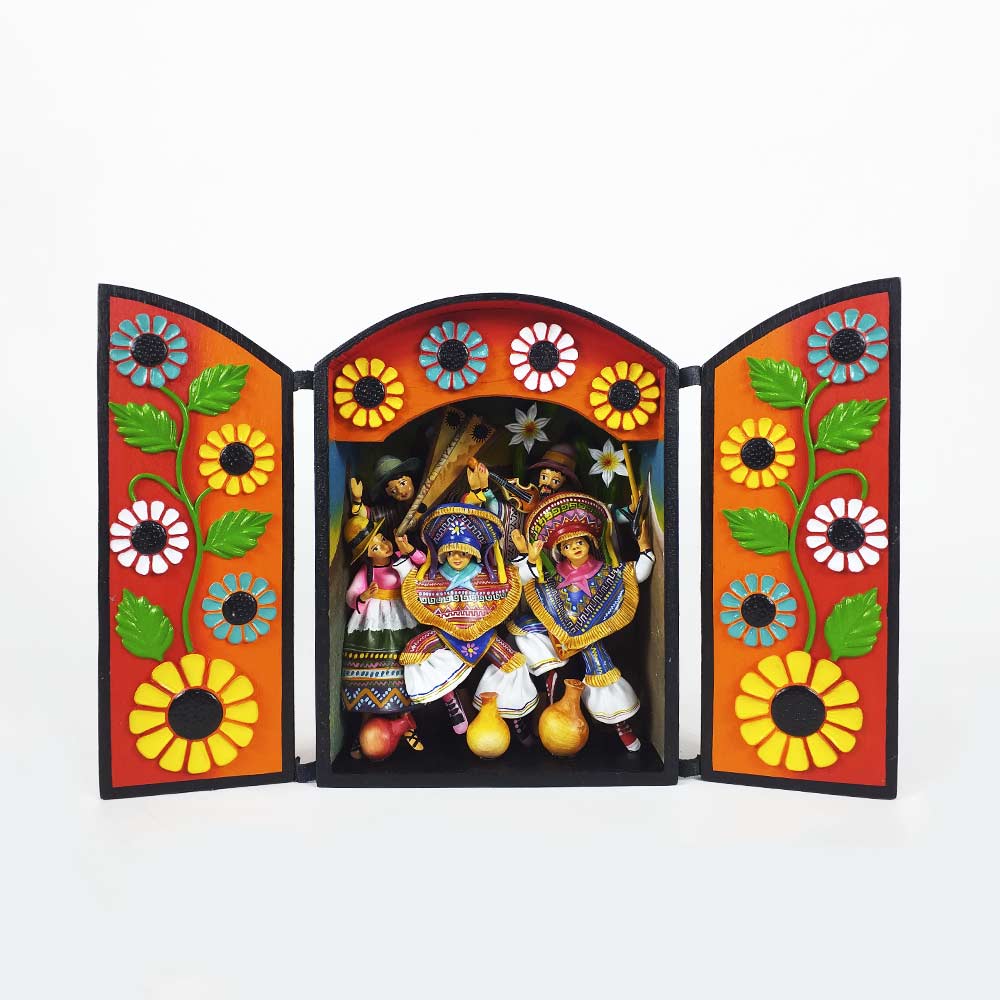 RETABLO DANZANTES DE TIJERAS | AYACUCHO EMPRENDE